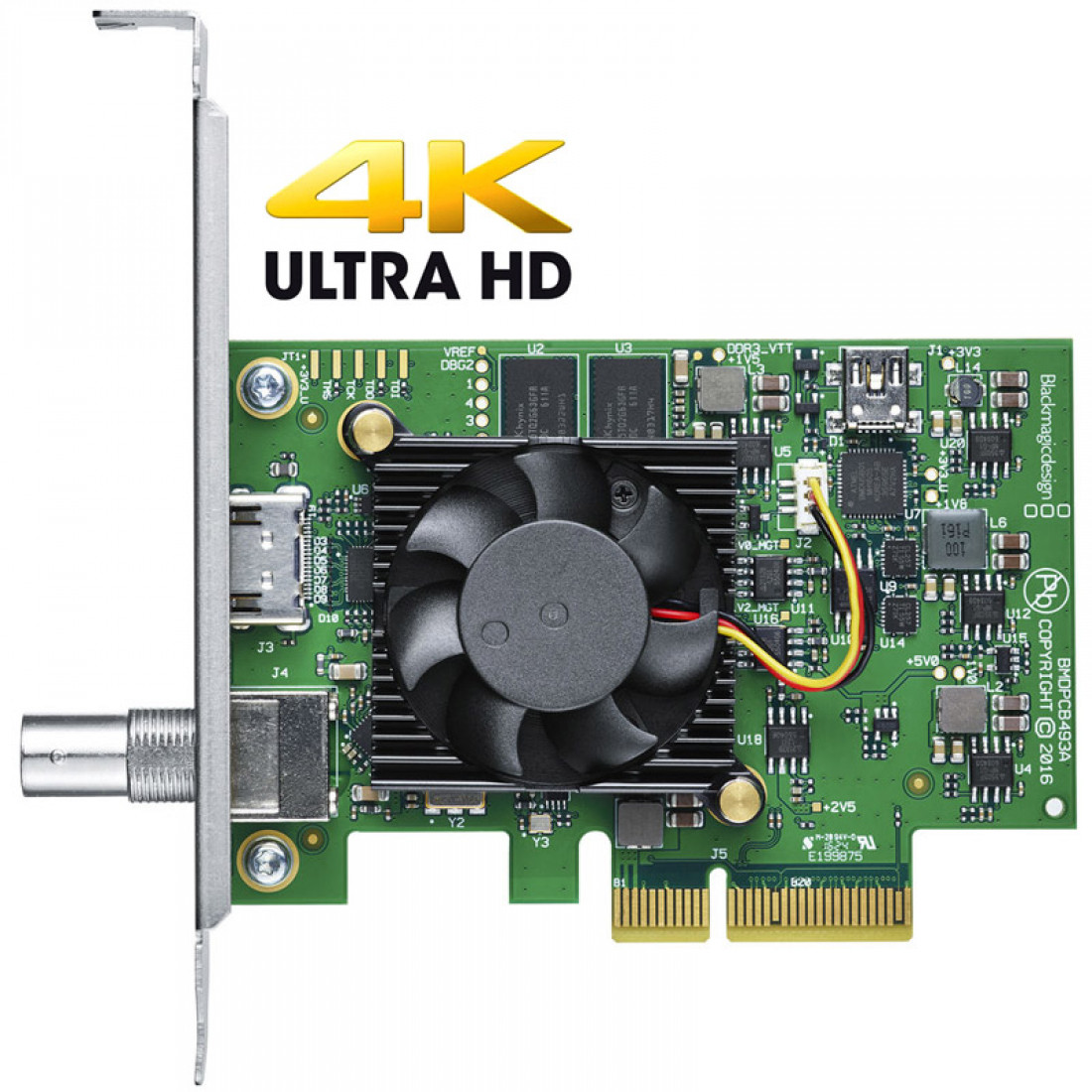 Blackmagic Design Decklink Mini Recorder - 4K PCI-Express 2.0 x4 Interface