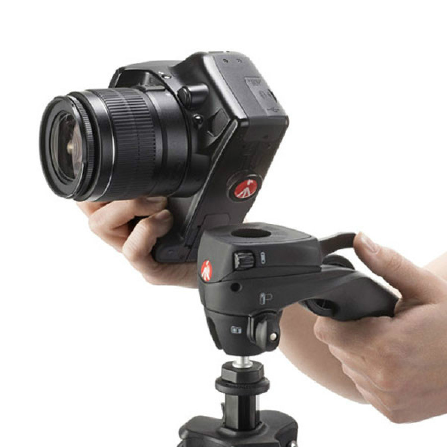 Manfrotto Trípode Compact Smart Action con capacidad hasta 1.5Kg con ...