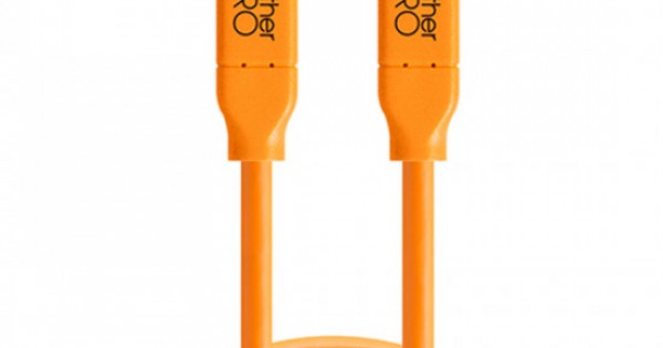 Tether Tools CUC 10-ORG Cable USB-C a USB-C de 3mts